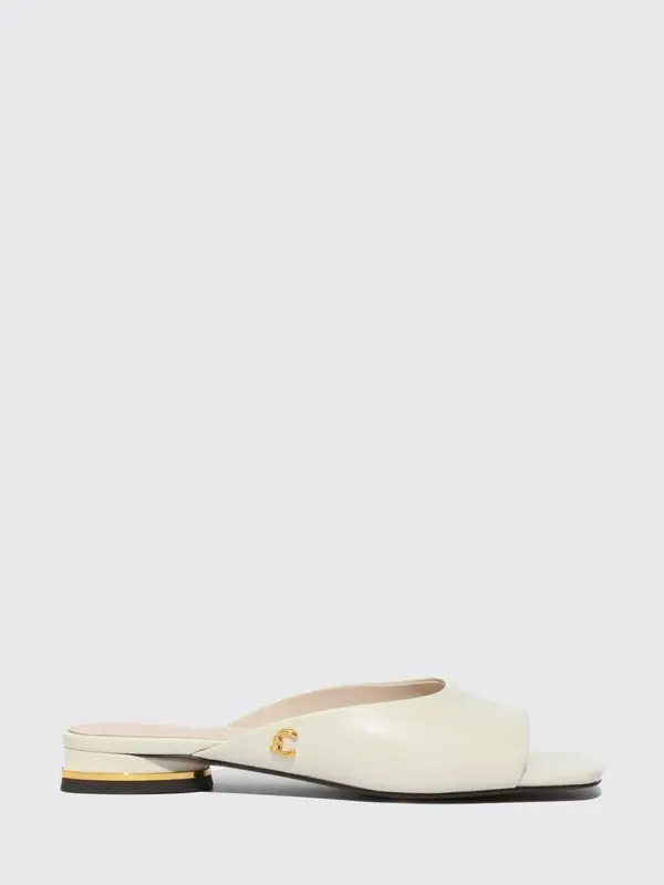 COCCINELLE Heeled Sandal - Pearl