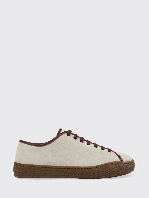 Camper Peu Terreno Suede Lace Up Sneakers - Beige