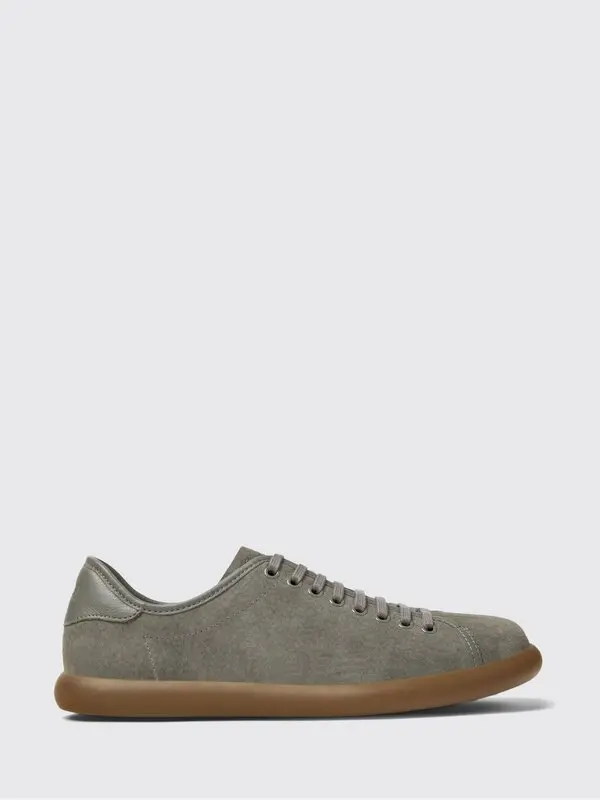 Camper Pelotas Soller Suede Lace-up Sneakers - Grey