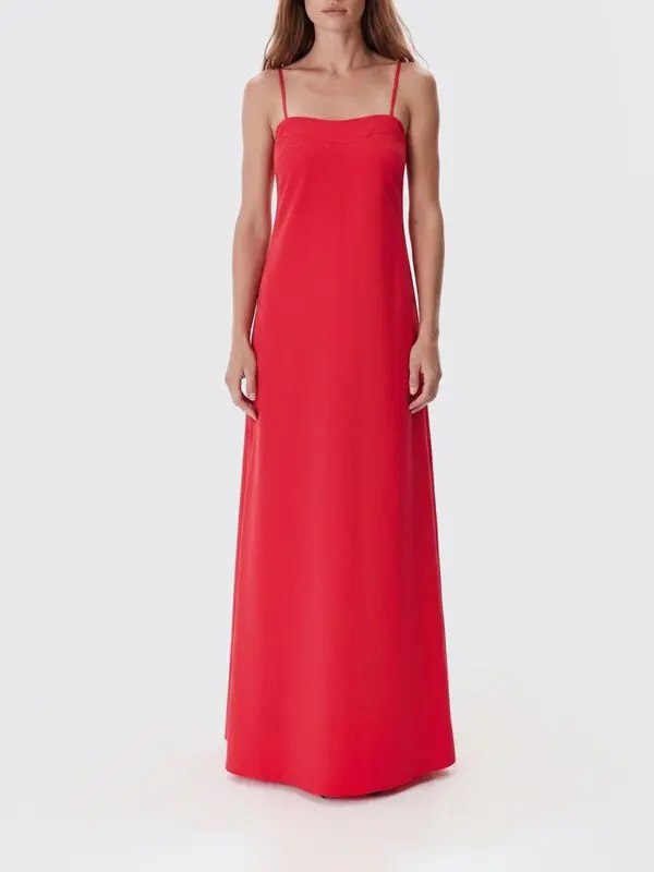 DI STAVNITSER Strappy Maxi Dress - Red