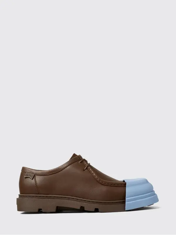 Camper Junction Leather Derby Shoes - Brown