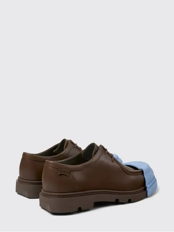 Camper Junction Leather Derby Shoes - Brown