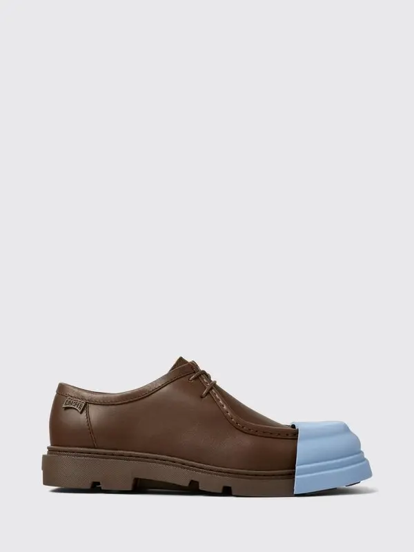 Camper Junction Leather Derby Shoes - Brown