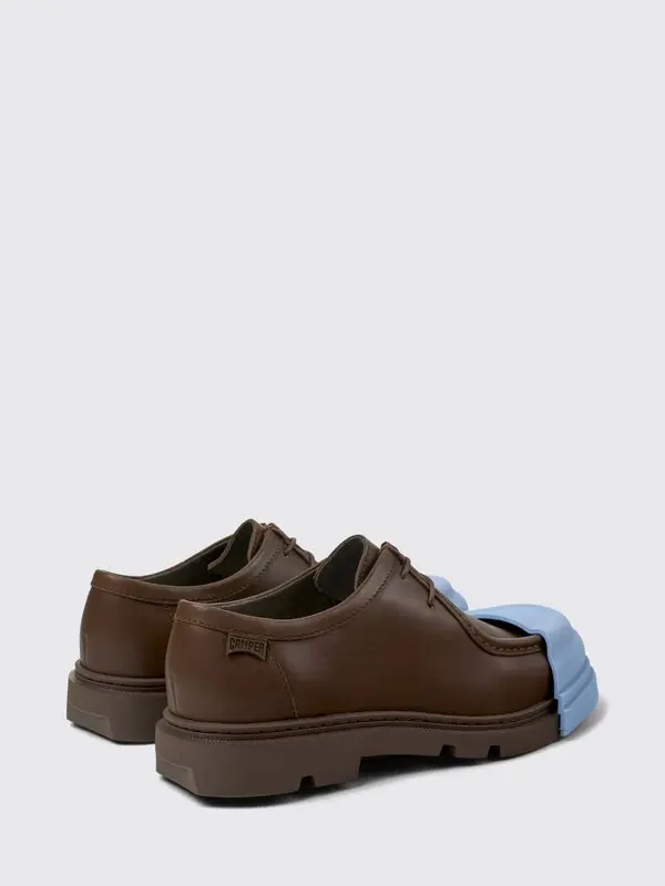 Camper Junction Leather Derby Shoes - Brown