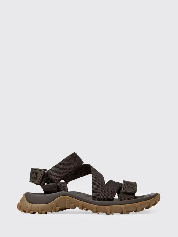 Camper Recycled Fabric Open Toe Sandals With Adjustable Straps