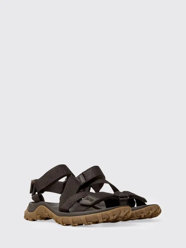 Camper Recycled Fabric Open Toe Sandals With Adjustable Straps