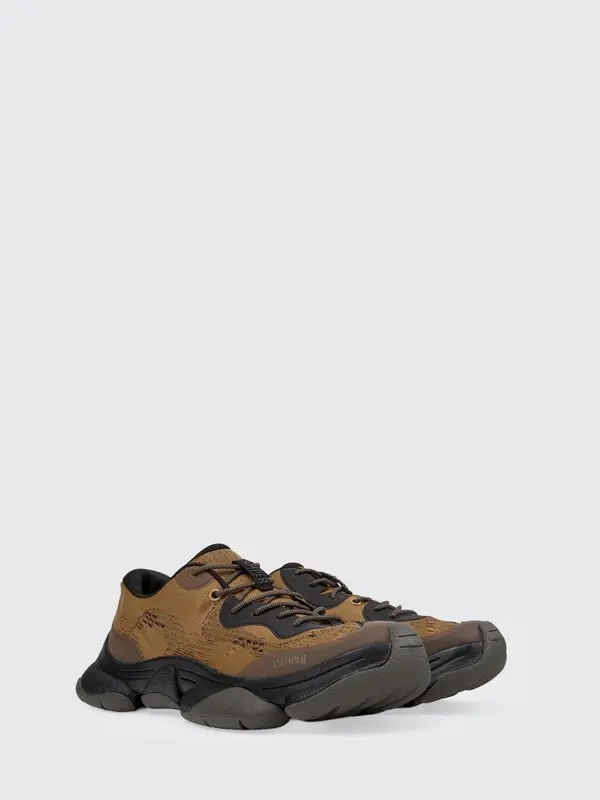 Camper Karst 2 Recycled Polyester Sneakers With Abstract Pattern - Multicolor
