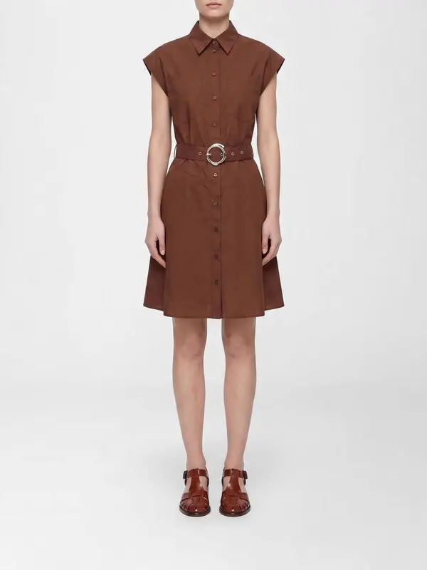 Liu Jo Shirt Dress - Brown