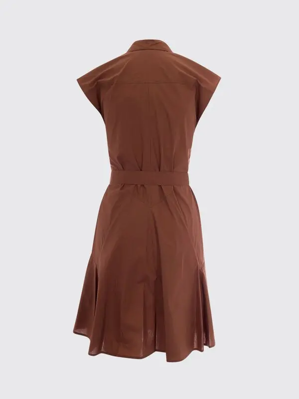 Liu Jo Cotton Shirt Dress - Brown