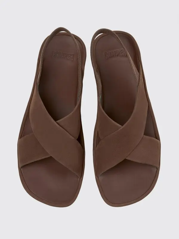 Camper Right Isla Suede Sandals
