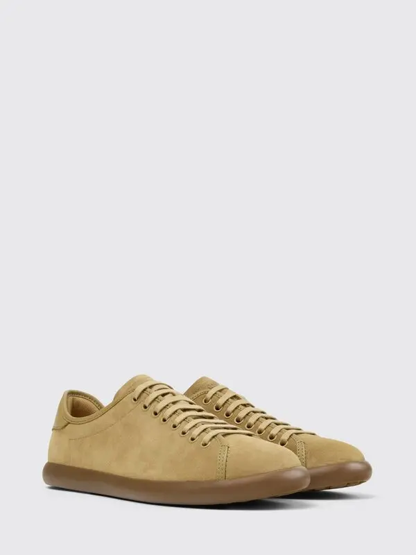 Camper Pelotas Soller Suede Lace-up Sneakers - Brown