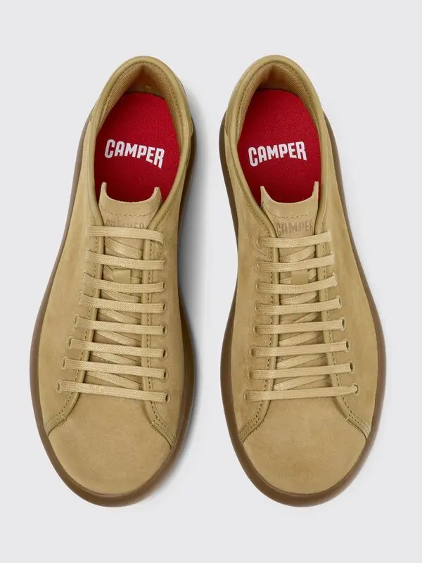 Camper Pelotas Soller Suede Lace-up Sneakers - Brown