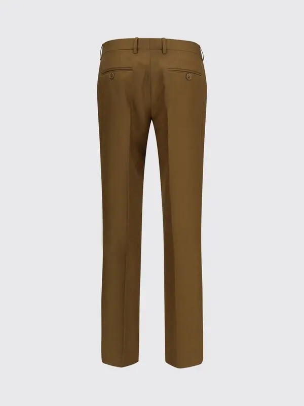 Burberry Slim Fit Wool Trousers