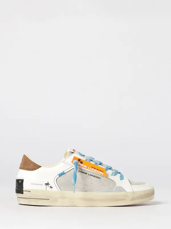 CRIME LONDON Low Top Sneakers - White