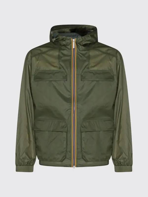K-WAY Lightweight Hooded Jacket - Lichen