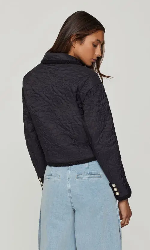 Generation Love Fabiana Quilted Jacket - Black