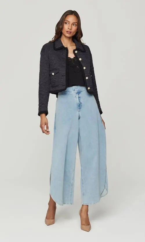 Generation Love Fabiana Quilted Jacket - Black