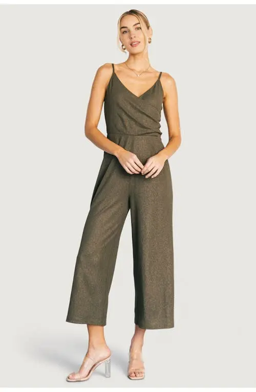 BALTIC BØRN Valencia Jumpsuit - Olive Shimmer