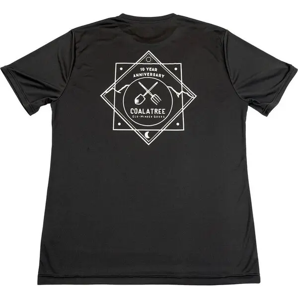 COALATREE Quick Dry Short-sleeve T-shirt - Black
