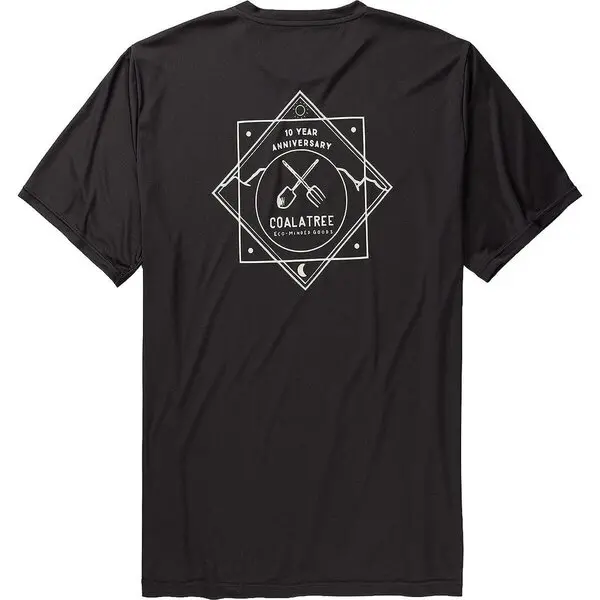 COALATREE Quick Dry Short-sleeve T-shirt - Black