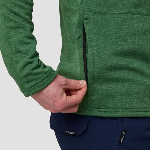 COALATREE Baseline Midlayer Fleece Jacket - Green