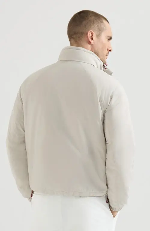 Brunello Cucinelli Outerwear Jacket With Packable Hood - Panama
