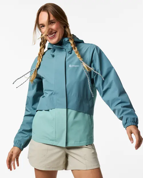 COTOPAXI Rayu Rain Jacket - Everglade And Tide Pool