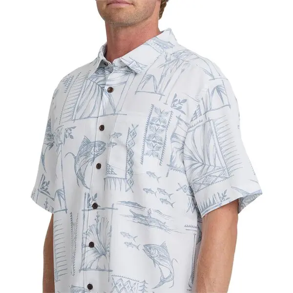 QUIKSILVER WATERMAN Performance Pack Wm Ss Short Sleeve Shirt - White