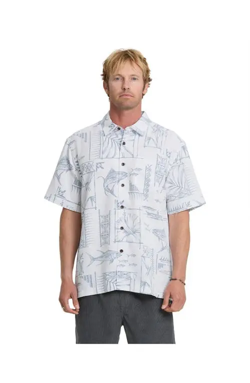 QUIKSILVER WATERMAN Performance Pack Short Sleeve Shirt - White
