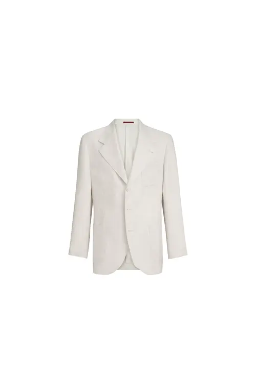 Brunello Cucinelli Chevron Unlined Blazer - Shell