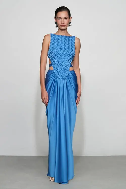 ET OCHS Magdalen Gown - Ocean