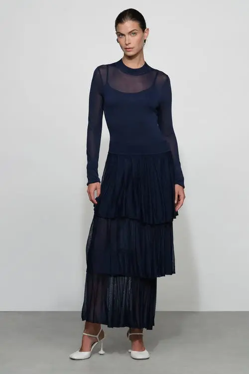 ET OCHS Anslie Knit Midi Dress