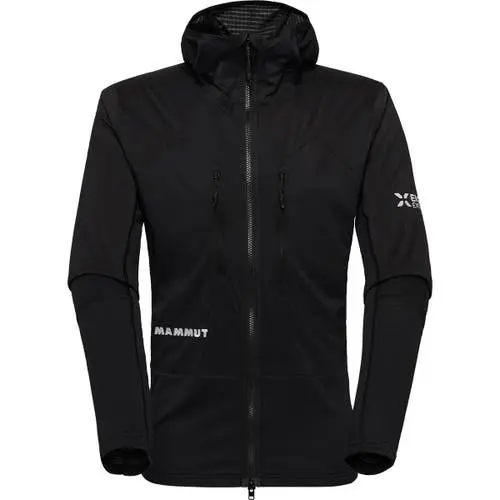 MAMMUT Eiger Nordwand In Flex Air Hybrid Hooded Jacket - Black