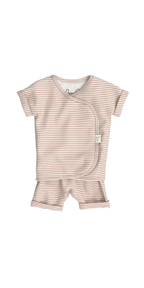 BONSIE BABY Romper - Berry Twist