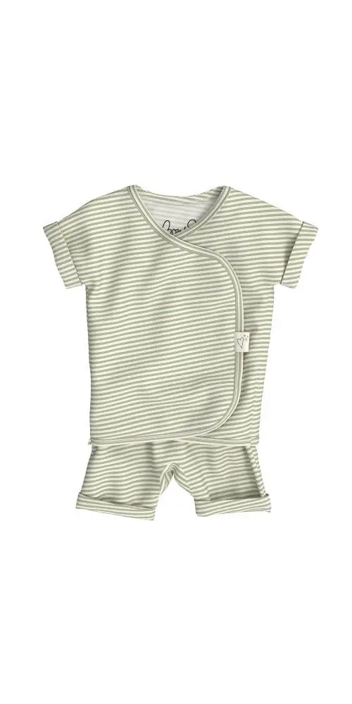 BONSIE BABY Romper - Mint Twist