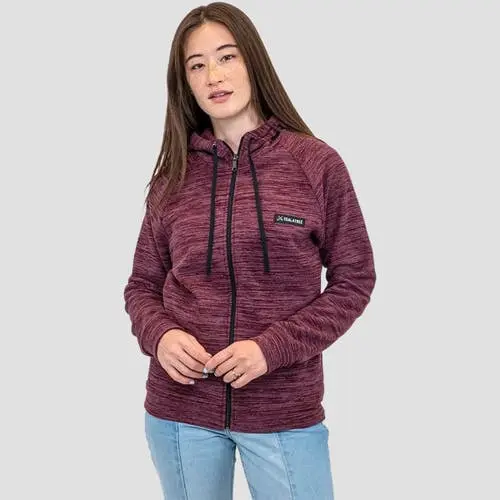 COALATREE Evolution Full-zip Hoodie - Maroon