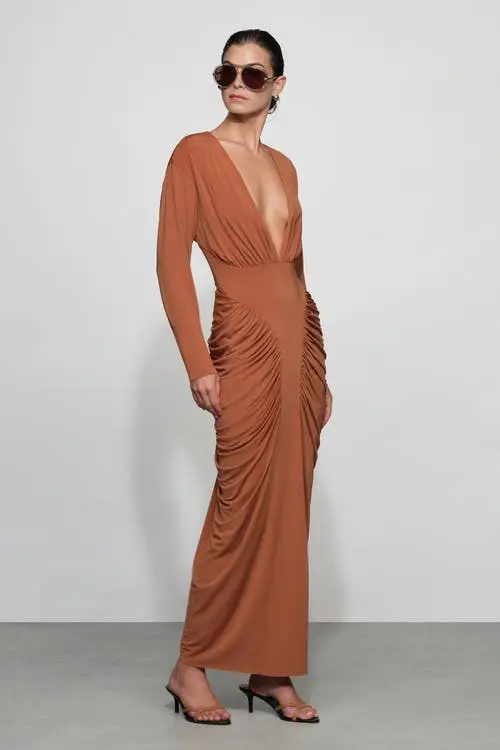 ET OCHS Athens Midi Dress