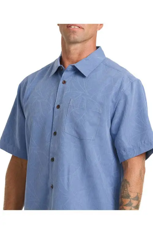 QUIKSILVER WATERMAN Island Jungleshort Sleeve Shirt
