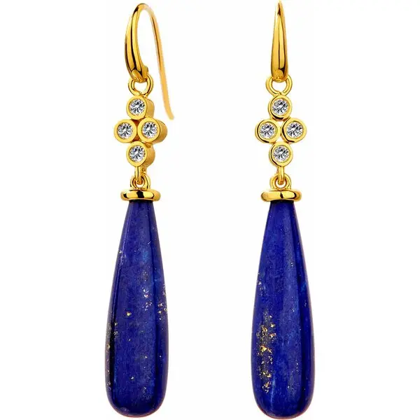 SYNA JEWELS Long Drop Earrings