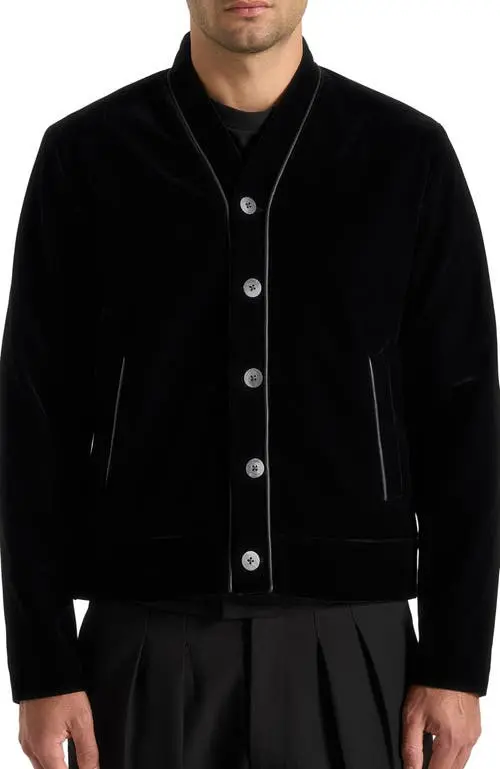 Manière De Voir Nassim Velvet Jacket