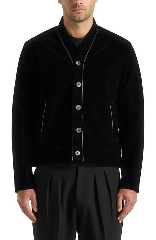 Manière De Voir Nassim Velvet Jacket