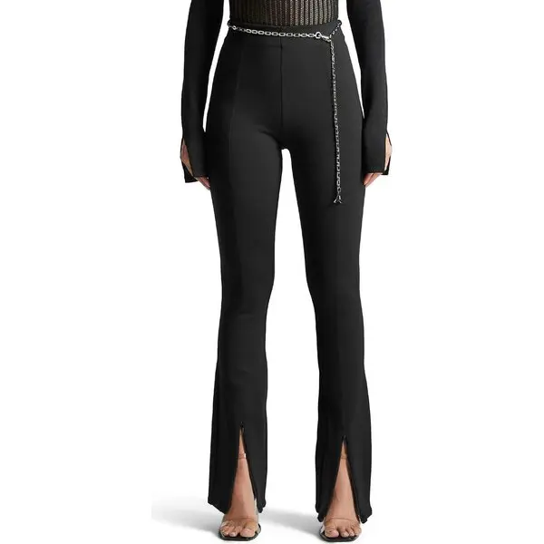 Manière De Voir Fit And Flare Leggings With Chain