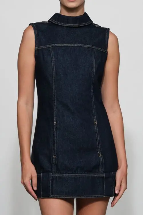 ET OCHS Winslow Denim Mini Dress