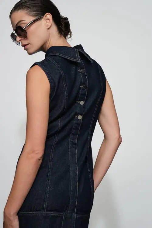 ET OCHS Winslow Denim Mini Dress