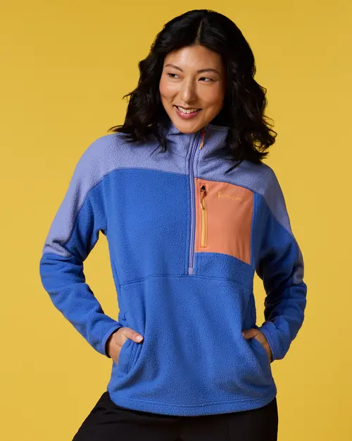 COTOPAXI Abrazo Fleece Half-zip Jacket - Aster And Azure