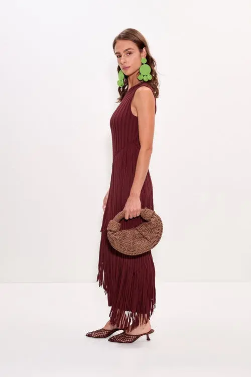 swirl knit dress Spiral Knit Dress