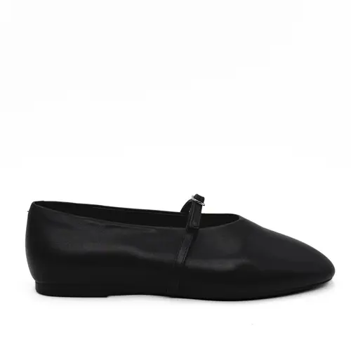 AMIE RAFA Lara Mary Jane Flats - Black