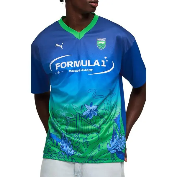 PUMA F1 Brazil Jersey - Festive Blue