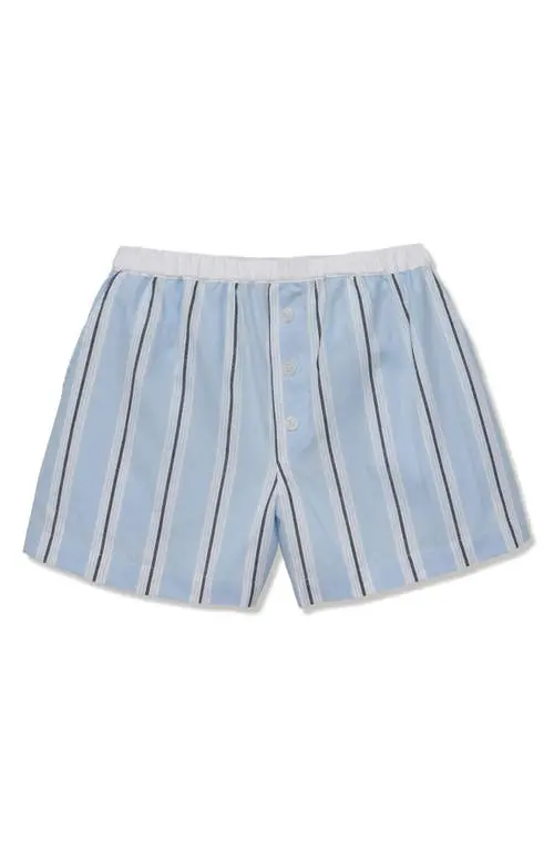 PETITE PLUME Coastal Stripe Pajama Shorts