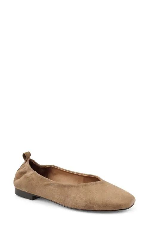 ARTISAN CRAFTED BY ZIGI Chaplinn Flat - Taupe Suede